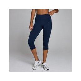 Myprotein MP Damen Hybrid Seamless Capri-Hose - Mitternachtsblau - S