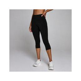 Myprotein MP Damen Hybrid Seamless Capri-Hose - Schwarz - XS