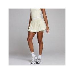 Myprotein MP Damen Tempo Contrast Pleated Skort - W&uuml;stensand - XS