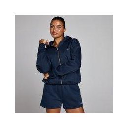 Myprotein MP Damen Basics Zip Through Hoodie - Mitternachtsblau - L