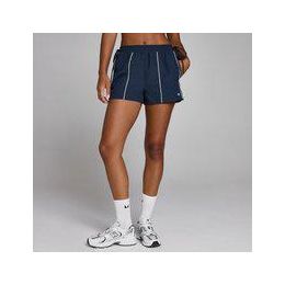 Myprotein MP Damen Tempo Contrast Tie Woven Shorts - Mitternachtsblau - L