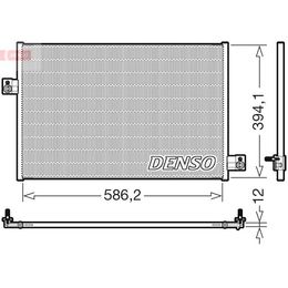 DENSO Kondensator, Klimaanlage dcn17036 f&uuml;r Mercedes