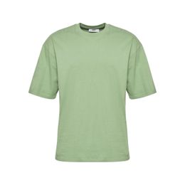 T-Shirt DEF "DEF Herren DEF T-Shirt", Jungen, Gr. XL, gr&uuml;n (gr&uuml;n washed), 100% Baumwolle, unifarben, oversize, Rundhals, Shirts T-Shirt