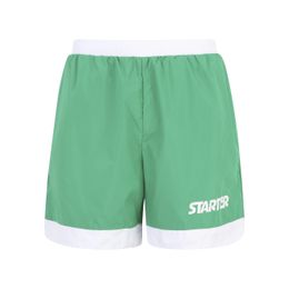 Shorts STARTER Black Label "Starter Black Label Starter Retro Shorts", Herren, Gr. XL, US-Gr&ouml;&szlig;en, gr&uuml;n, 100% Polyester, unifarben, normal, Hosen Shorts