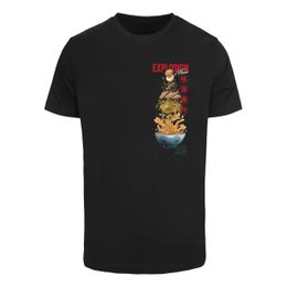 T-Shirt MisterTee "MisterTee Flavour Explosion Tee", Jungen, Gr. S, schwarz, 100% Baumwolle, bedruckt, normal, Rundhals, Shirts T-Shirt