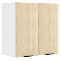 H&auml;ngeschrank Vcm "K&uuml;chenschrank B. 60 cm H&auml;ngeschrank K&uuml;che Fasola", braun (wei&szlig;, honig, eiche), B:60cm T:31cm, Obermaterial: 100% Holz Wood., Schr&auml;nke, H&auml;ngeschrank