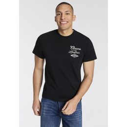 T-Shirt Replay, Jungen, Gr. XL, schwarz, Jersey, Obermaterial: 100% Baumwolle, bedruckt, unifarben, regular fit normal, Rundhals, abgesteppte Kante, Shirts T-Shirt, mit Print, Rundhalsausschnitt