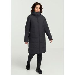 Funktionsmantel Jack Wolfskin "DEUTZER COAT W", Damen, Gr. XS, schwarz, Obermaterial: 100% Polyester. F&uuml;llung: 100% Polyester. Futter: 100% Polyester, M&auml;ntel