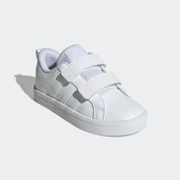 Klettschuh adidas Sportswear "VS PACE 2.0 KIDS", Kinder, Gr. 34, schwarz-wei&szlig; (cloud wei&szlig;, cloud wei&szlig;, core schwarz), Synthetik, Schuhe Klettschuh, f&uuml;r Kinder & Jugendliche