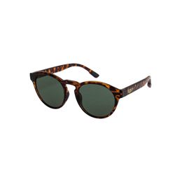 Sonnenbrille Roxy "Ivvi P", Damen, gr&uuml;n (tortoise braun, gr&uuml;n plz), Sonnenbrillen Sonnenbrille