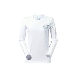 T-Shirt Berghaus "Berghaus Baumwoll-Shirt", Damen, Gr. S, pure wei&szlig;, Obermaterial: 100% Baumwolle CO., regular fit, Rundhals, Shirts T-Shirt, mit entspannter Passform