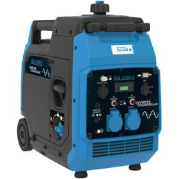 G&uuml;de Stromerzeuger G&Uuml;DE "Inverter &raquo;ISG 3200-2&laquo;", blau (blau, schwarz), B:60cm H:56,5cm T:31cm, Stromerzeuger