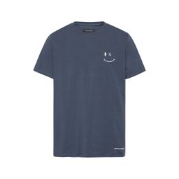 T-Shirt Clean Cut Copenhagen "Clean Cut Copenhagen Patrick Organic Tee", Jungen, Gr. L, navy, 95% Baumwolle, 5% Elasthan, unifarben, normal, Rundhals, Shirts T-Shirt