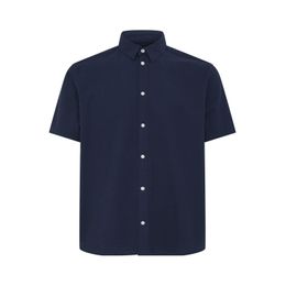 Kurzarmhemd Blend "Kurzarmhemd BHAvan", Herren, Gr. XXL, N-Gr, blau (salute), Obermaterial: 98% Baumwolle CO. 2% Elasthan EL., Hemden