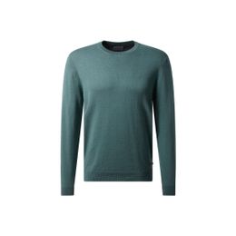 Rundhalspullover Pierre Cardin "Pierre Cardin Pullover", Herren, Gr. L, gr&uuml;n (sagebrush gr&uuml;n), Obermaterial: 100% Baumwolle CO., Rundhals, Pullover Rundhalspullover, mit Rundhalsausschnitt
