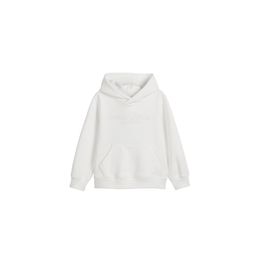 Marc O'Polo Sweatshirt MARC O'POLO "aus weichem Bio-Baumwoll-Sweat", M&auml;dchen, Gr. 92/98, eggwei&szlig;, Obermaterial: 100% Baumwolle, unifarben, regular fit, Rippb&uuml;ndchen, Sweatshirts Sweatshirt