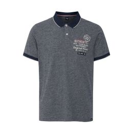 Poloshirt FQ1924 "Poloshirt FQPetri", Herren, Gr. M, blau (navy blazer melange), Obermaterial: 100% Baumwolle CO., Shirts