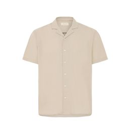 Kurzarmhemd Blend "Kurzarmhemd BHAvan", Herren, Gr. 3XL, N-Gr, beige (crockery), Obermaterial: 98% Baumwolle CO. 2% Elasthan EL., Hemden