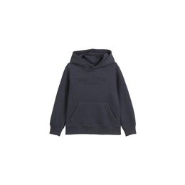 Marc O'Polo Sweatshirt MARC O'POLO "aus weichem Bio-Baumwoll-Sweat", M&auml;dchen, Gr. 92/98, schwarz navy, Obermaterial: 100% Baumwolle, unifarben, regular fit, Rippb&uuml;ndchen, Sweatshirts Sweatshirt