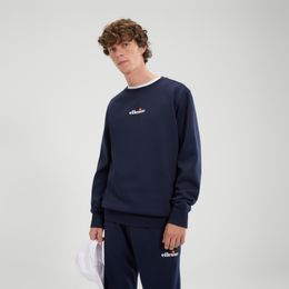 Sweatshirt Ellesse "KIAMTO 2 SWEATSHIRT", Herren, Gr. M, navy, Obermaterial: 70% Baumwolle, 30% Polyester, normal, Rundhals, Sweatshirts Sweatshirt