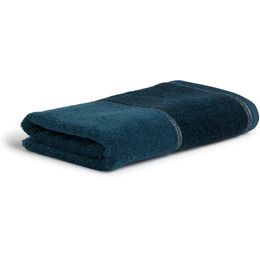 M&ouml;ve Handtuch M&Ouml;VE "Vibrant Opulence Uni", blau (sea gr&uuml;n), B:50cm L:100cm, Walkfrottier, Obermaterial: 65% Baumwolle, 35% Viskose, Handt&uuml;cher, aus Baumwolle und Lyocell gefertigt