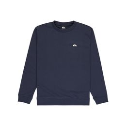Sweatshirt Quiksilver "Basic", Jungen, Gr. 10, blau (navy blazer), Obermaterial: 60% Baumwolle, 40% Polyester., Sweatshirts Sweatshirt