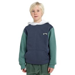 Kapuzensweatshirt Billabong "Arch Block Po", Jungen, Gr. 10(140-148cm), ombre blau, Obermaterial: 55% Baumwolle, 25% Baumwolle, 20% Polyester., Sweatshirts