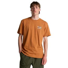 T-Shirt Billabong "Range", Jungen, Gr. L, braun (dusty orange), Obermaterial: 100% Baumwolle., Shirts T-Shirt