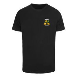MisterTee Herren T-Shirt "MisterTee Herren It's Ok Tee", schwarz, Gr. L, bedruckt, 100% Baumwolle, Shirts