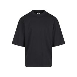 T-Shirt Urban Classics "Urban Classics Herren Organic Oversized Sleeve Tee", Jungen, Gr. L, schwarz, 100% Baumwolle, unifarben, oversize, Rundhals, Shirts T-Shirt