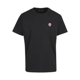 T-Shirt MisterTee "MisterTee Herren Donut Tee EMB", Jungen, Gr. L, schwarz, 100% Baumwolle, bedruckt, normal, Racerback, Shirts T-Shirt