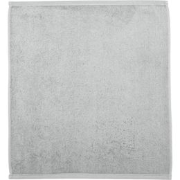 Geschirrtuch Ross "K&uuml;chen-Frottiertuch, 50x50 cm", silber (chrom), B:50cm L:50cm, 100% Baumwolle, Geschirrt&uuml;cher, Geschirrtuch, vielseitig einsetzbarer K&uuml;chenhelfer aus 100% Baumwolle, unifarben