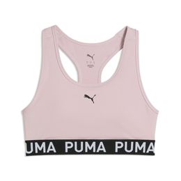 Sport-BH Puma "4KEEPS STRONG BRA - MID", Damen, Gr. L, N-Gr, misty pink, Interlock, Obermaterial: 85% Polyester, 15% Elasthan, schmal, BHs Sport-BH, mittelstarker Halt, f&uuml;r Training, Racerback-Tr&auml;ger