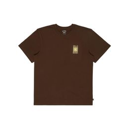 T-Shirt Billabong "Good Times", Jungen, Gr. M, braun (schwarz braun), Obermaterial: 100% Baumwolle., Shirts T-Shirt