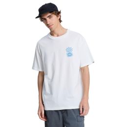T-Shirt Quiksilver "Evo Blossom Of Peace", Jungen, Gr. L, wei&szlig;, Obermaterial: 100% Baumwolle., Shirts T-Shirt