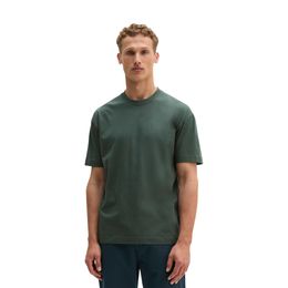 Marc O'Polo T-Shirt MARC O'POLO "aus reiner Bio-Baumwolle", Jungen, Gr. L, mangrove, Obermaterial: 100% Baumwolle, unifarben, Basic, loose fit, Rundhals, normaler Saum, Shirts T-Shirt