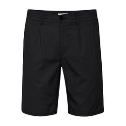 Shorts Blend "Shorts BHWoven", Herren, Gr. XL, N-Gr, schwarz, Obermaterial: 51% Leinen LI. 49% Baumwolle CO., Hosen Shorts