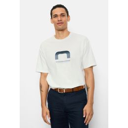 T-Shirt OLYMP "OLYMP Casual Wirk", Jungen, Gr. L, sanftes wei&szlig;, 100% Baumwolle, Shirts T-Shirt
