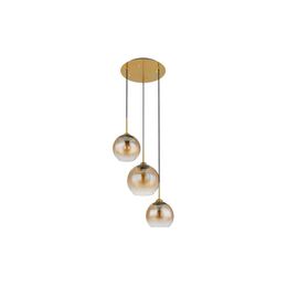 Globo Lighting Pendelleuchte gold Ma&szlig;e (cm): B: 43 H: 150 T: 43.0 &raquo; H&ouml;ffner