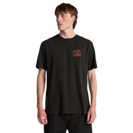T-Shirt Billabong "Crayon Wave", Jungen, Gr. L, washed schwarz, Obermaterial: 100% Baumwolle., Shirts T-Shirt