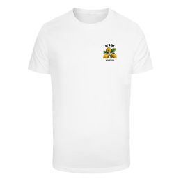 T-Shirt MisterTee "MisterTee Herren It's Ok Tee", Jungen, Gr. M, wei&szlig;, 100% Baumwolle, bedruckt, normal, Rundhals, Shirts T-Shirt