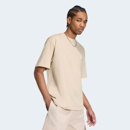 T-Shirt adidas originals "ESS TEE", Jungen, Gr. L, khaki three, Obermaterial: 100% Baumwolle, Rundhals, Shirts T-Shirt