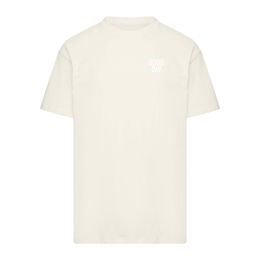 T-Shirt MisterTee "MisterTee Under The Palm Trees Heavy Oversize Tee", Jungen, Gr. S, sand, 100% Baumwolle, bedruckt, oversize, Rundhals, Shirts T-Shirt