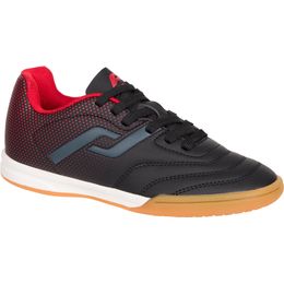 Fu&szlig;ballschuh Pro Touch "Classic VI IN JR", Kinder, Gr. 35, schwarz, rot, anthrazit, Schuhe Fu&szlig;ballschuh, f&uuml;r Halle und Stra&szlig;e, f&uuml;r Jugendliche