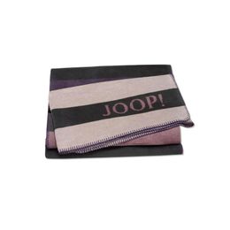 JOOP! Wohndecke Tone lila/violett Baumwollmischgewebe Ma&szlig;e (cm): B: 150 H: 1 &raquo; H&ouml;ffner