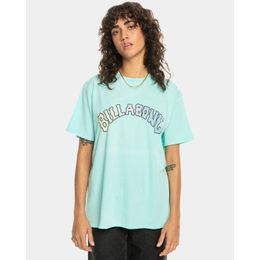 T-Shirt Billabong "Mahalo", Damen, Gr. L, blau (pure aqua), Obermaterial: 100% Baumwolle., Shirts T-Shirt