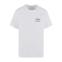 T-Shirt "Upscale by Mister Tee Dangerous Grounds Oversize Tee", Jungen, Gr. XL, wei&szlig;, 100% Baumwolle, UPSCALE BY MISTER TEE, bedruckt, oversize, Rundhals, Shirts T-Shirt