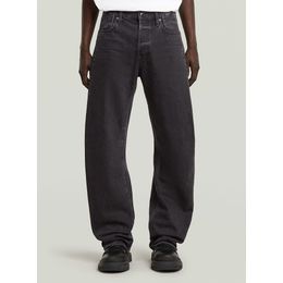 G-Star Raw Regular-fit-Jeans G-STAR "Bend Loose Jeans", Herren, Gr. 33, L&auml;nge 32, worn in schwarz obsidian, Obermaterial: 75% Baumwolle, 25% Baumwolle, Jeans