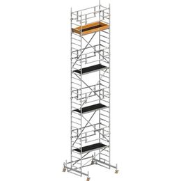 Layher Uni Leicht P2 SAFETY PLUS mit Doppelgel&auml;nder Typ 1423207 - Standh&ouml;he: 7.26 m