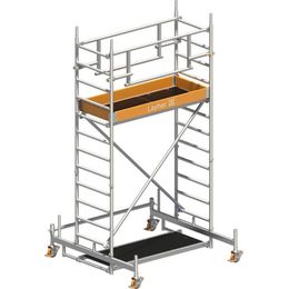 Layher Uni Leicht P2 SAFETY PLUS mit Doppelgel&auml;nder Typ 1423202 - Standh&ouml;he: 2.26 m
